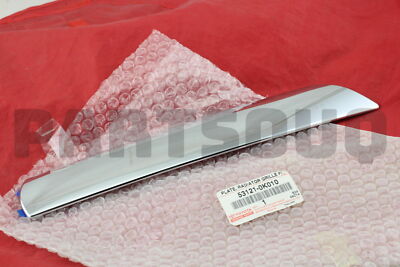 531210K010 Genuine Toyota PLATE, RADIATOR GRILLE FINISH, RH 53121-0K010 ...