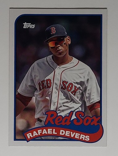 2023 Topps Archives Double Header #89DH-7 Rafael Devers Wade Boggs Red ...