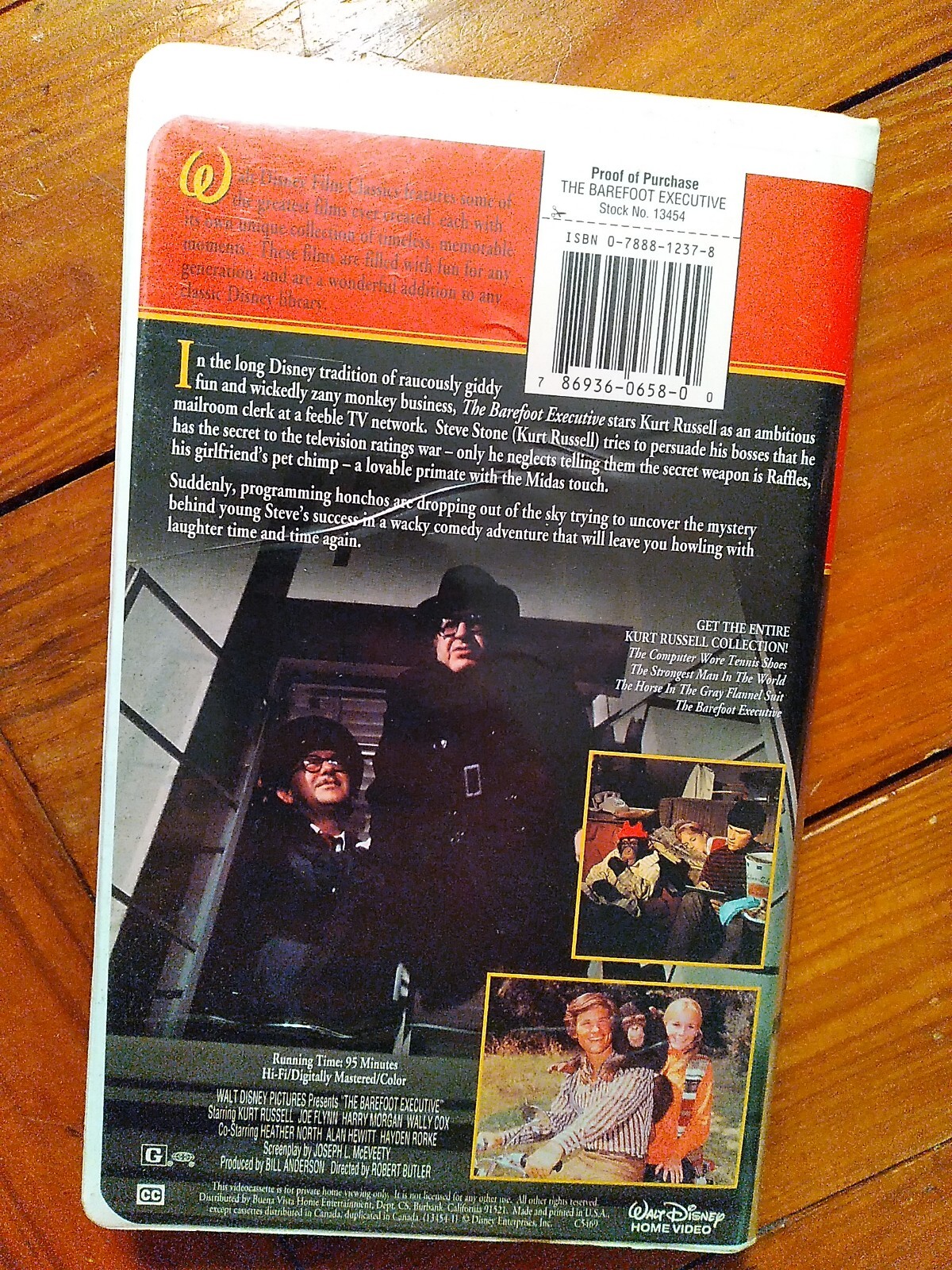 The Barefoot Executive (VHS) Kurt Russell - Walt Disney Classics | eBay