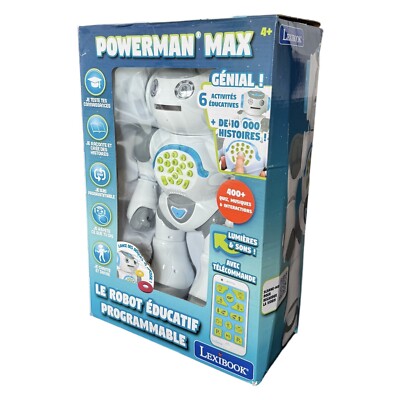 Lexibook - Powerman Max(ROB80FR) Spielzeugroboter mit ...