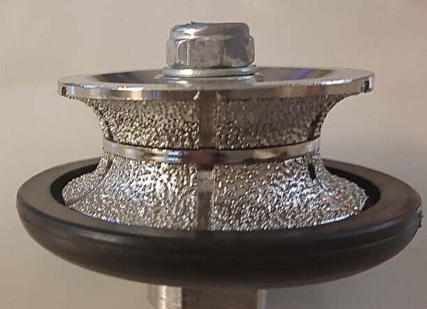 Granite Marble 3/8" 1/2" Full Bullnose Profile Grinding Wheel ...
