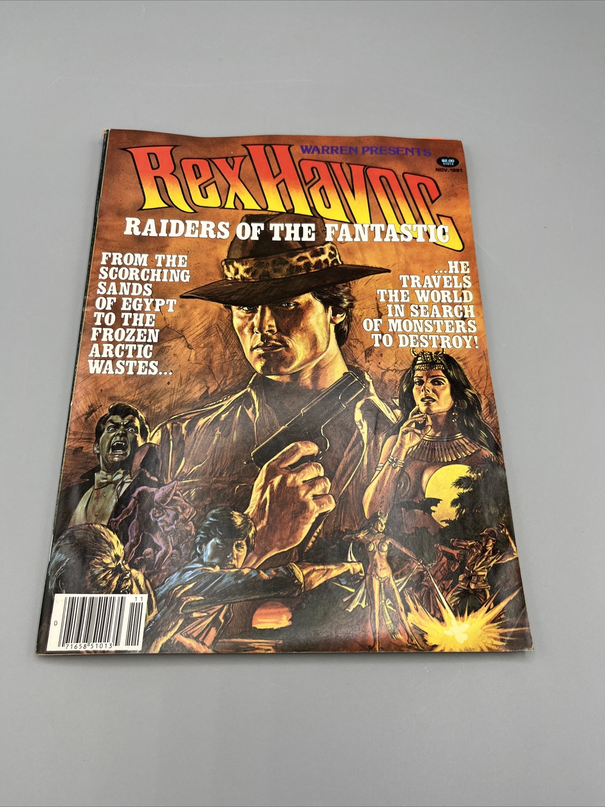 Warren Presents Magazine #14 Rex Havoc Raiders of the Fantastic 1981 | eBay