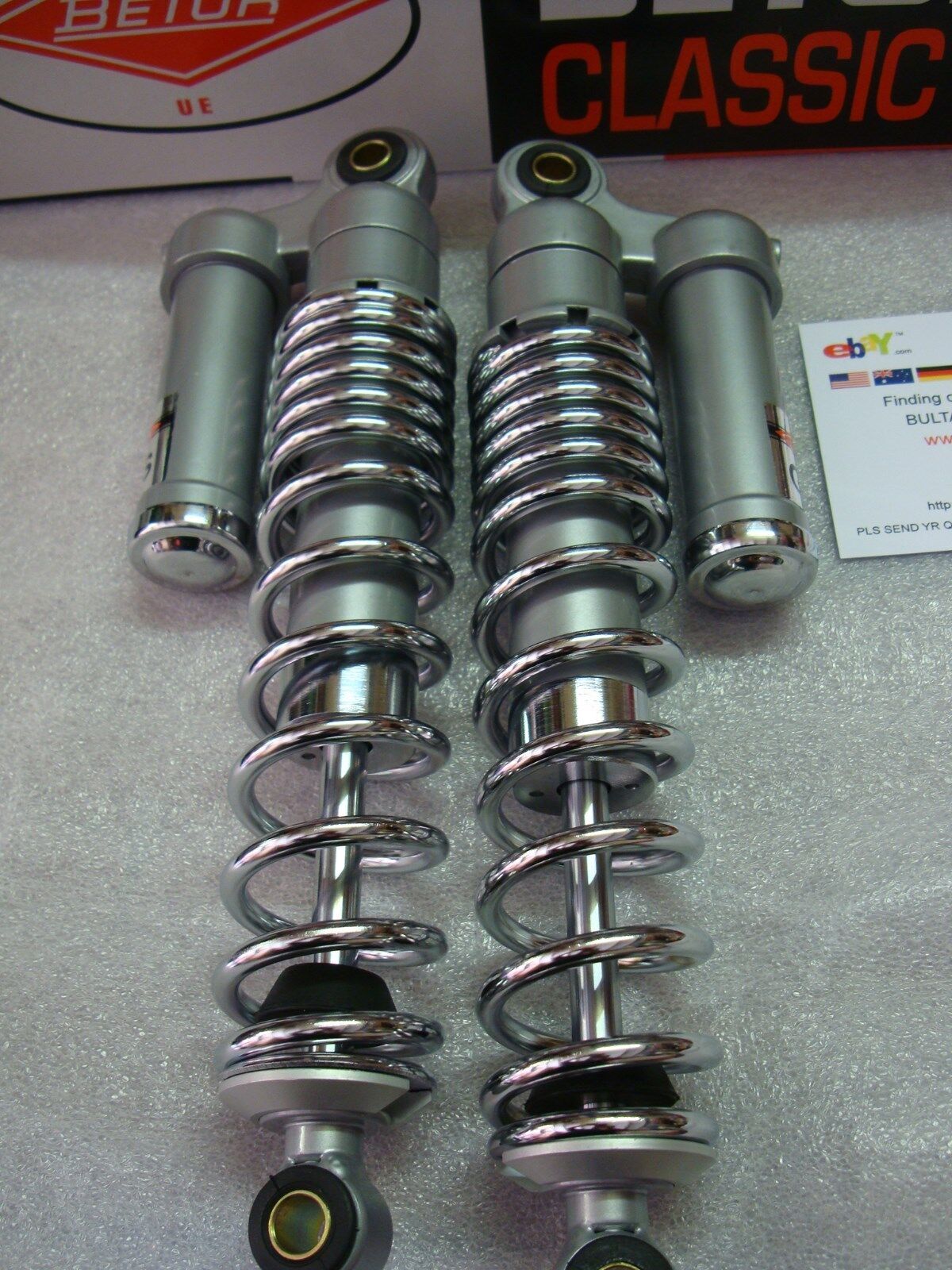 SHOCKS BETOR GAS NEW BETOR CLASSIC SHOCKS ROAD BIKE OFF ROAD CLASSIC ...