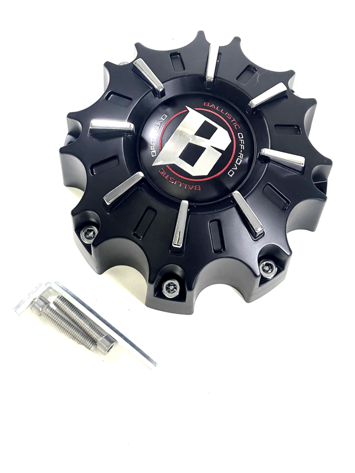 Ballistic Off-Road Wheel Center Cap Matte Black 8 Lug WX-11-CAP SGD0010 ...
