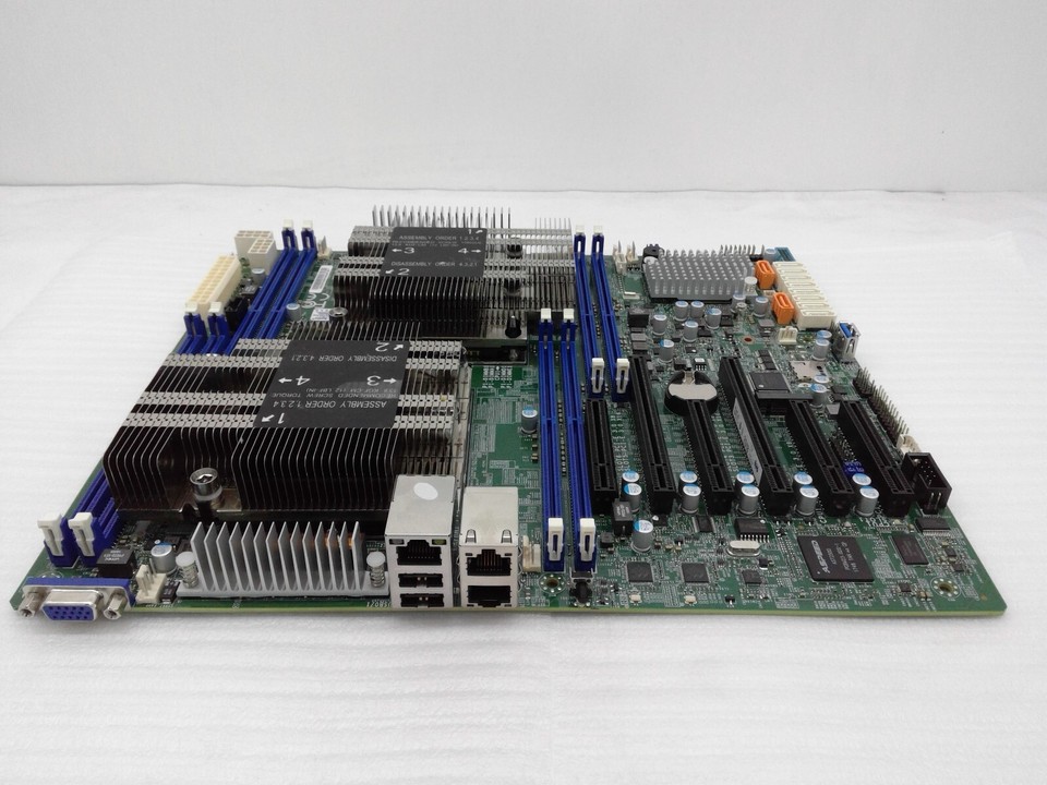 Supermicro X11DPL-I Motherboard Intel C621 Dual Socket LGA-3647 ATX ...