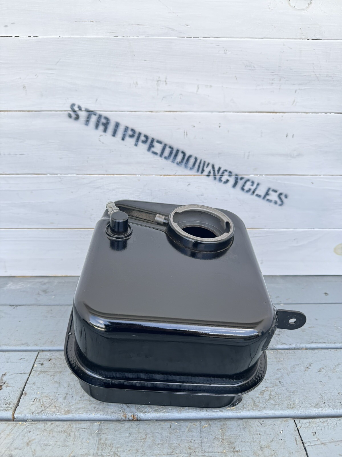 Harley 1965 Panhead Oil Tank Shovelhead 66 67 68 Electra Glide FL FLH ...