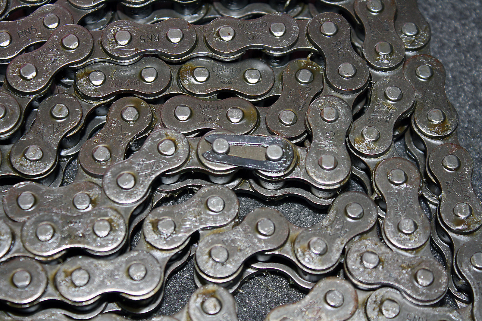 Diamond India #530 Motorcycle Roller Chain Replacement Harley Davidson ...