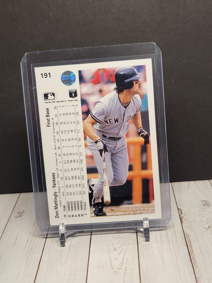 1990 UpperDeck MLB #191 Don Mattingly - New York Yankees | eBay
