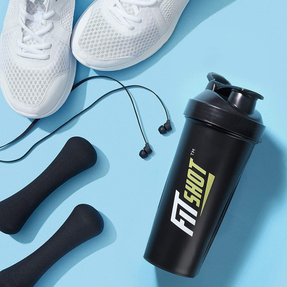 Protein Shaker Bottle 28 oz. Sport Water Milk Gym Workout Fitness ...