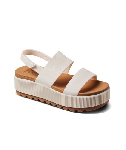 Reef Womens Water Vista Higher Platform Adjustable Thongs Flip Flops ...