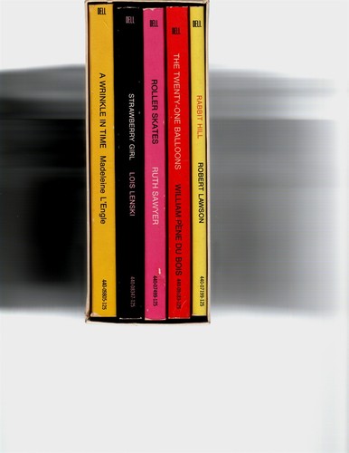 A Newbery Awards Library 5 Book Box Set A Wrinkle in Time, Thimble ...