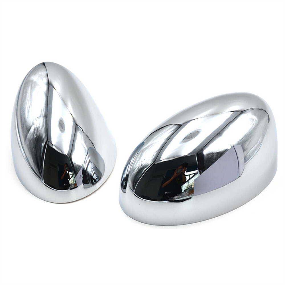 Chrome Wing Mirror Cover Cap Casings Fit For BMW Mini Cooper S One R50 ...