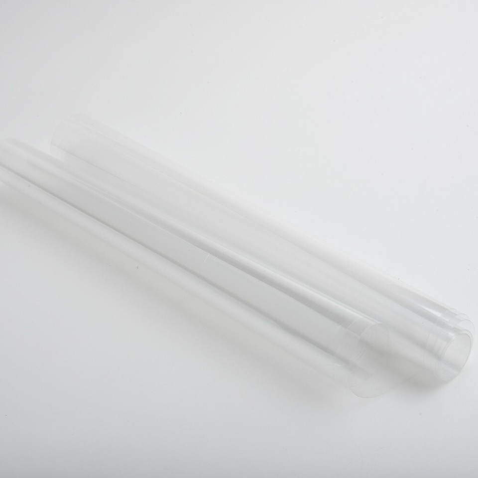 1 Roll Car UV Sunlight Protection Vinyl Headlight Wrap Cover Clear Film ...