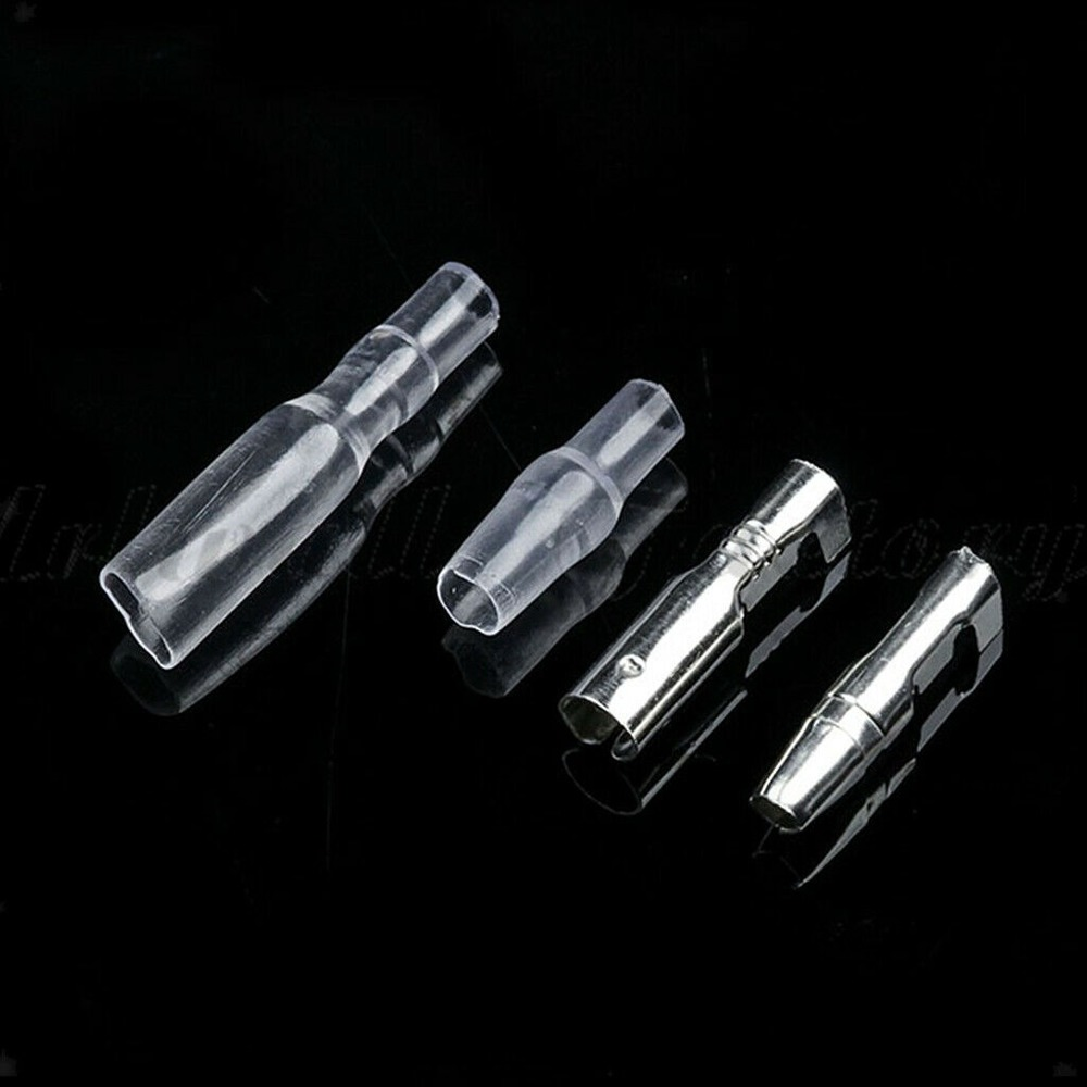 200PCS Motorcycle Car Terminals Male & Female Wire Bullet Crimp ...