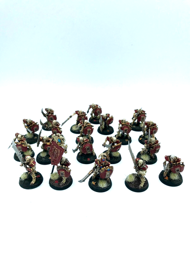 20X Mortek Guard / skeletons OSSIARCH BONEREAPERS PAINTED WARHAMMER AOS ...