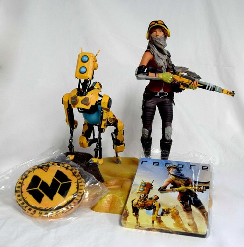 ReCore Collector’s Edition Statue Decoder Lithograph Steel Xbox One No ...