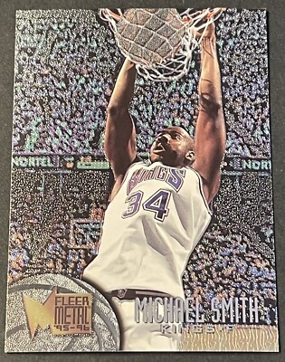 1995-96 Metal Sacramento Kings Basketball Card #188 Michael Smith | eBay