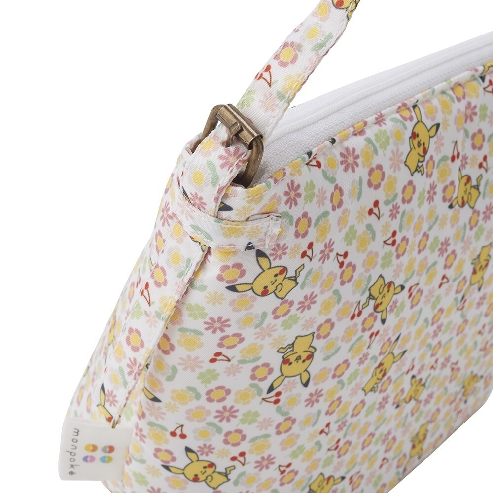 New Pokemon Monpoke Pikachu Floral 2WAY Tote Bag w/ Pochette | eBay