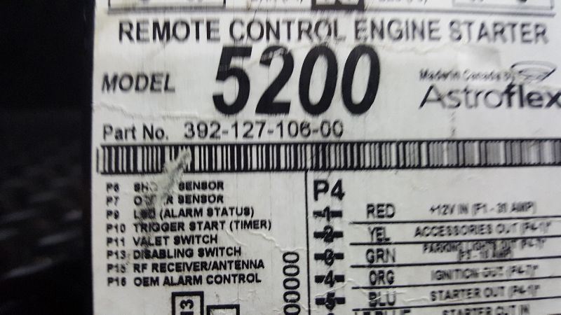 2004 Toyota RAV4 Remote Control Engine Start Module | Aftermarket Branded