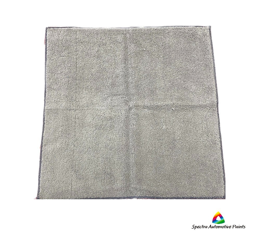 Grey Microfiber Cloth/Towel 41mm x 41mm. Detailing, Cleaning & Washing ...