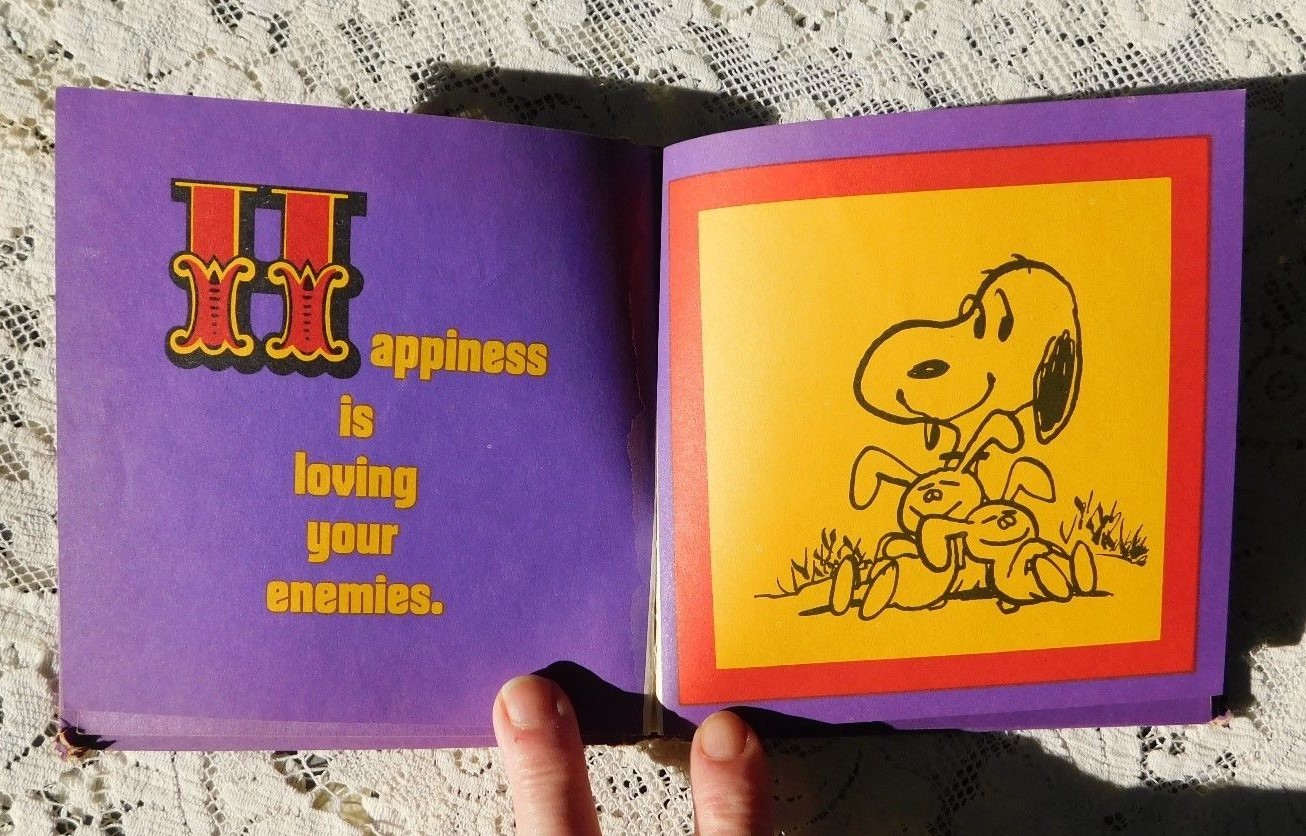 VINTAGE 1967 HAPPINESS IS A SAD SONG CHARLES SCHULZ PEANUTS SAN ...