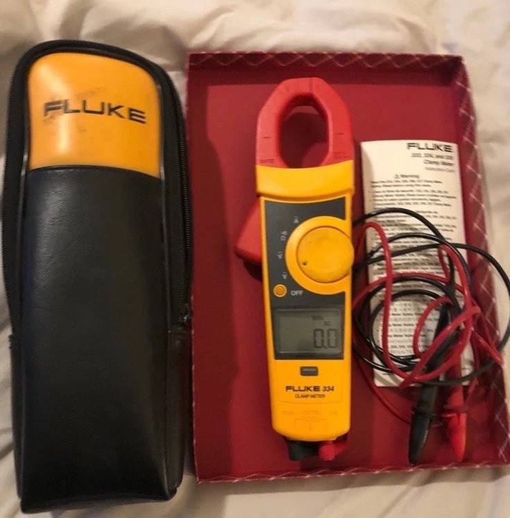Fluke 334 600v clamp meter | eBay