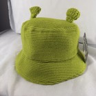 Shrek Crochet Knit Bucket Hat OSFA Biowold Brand | eBay
