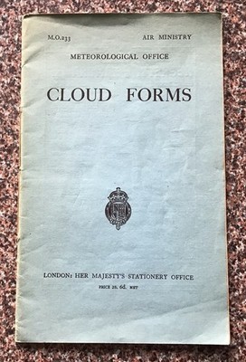 Vintage Air Ministry Meteorological Office CLOUD FORMS-1949 | eBay UK