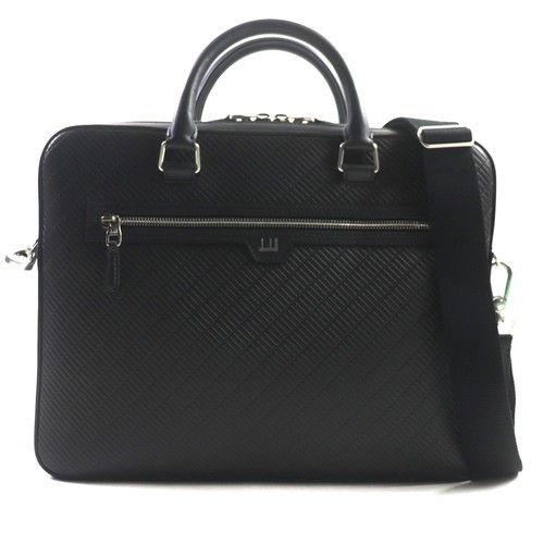 Dunhill Men's Briefcase Single Contour Slim Document Case Full Grain ...