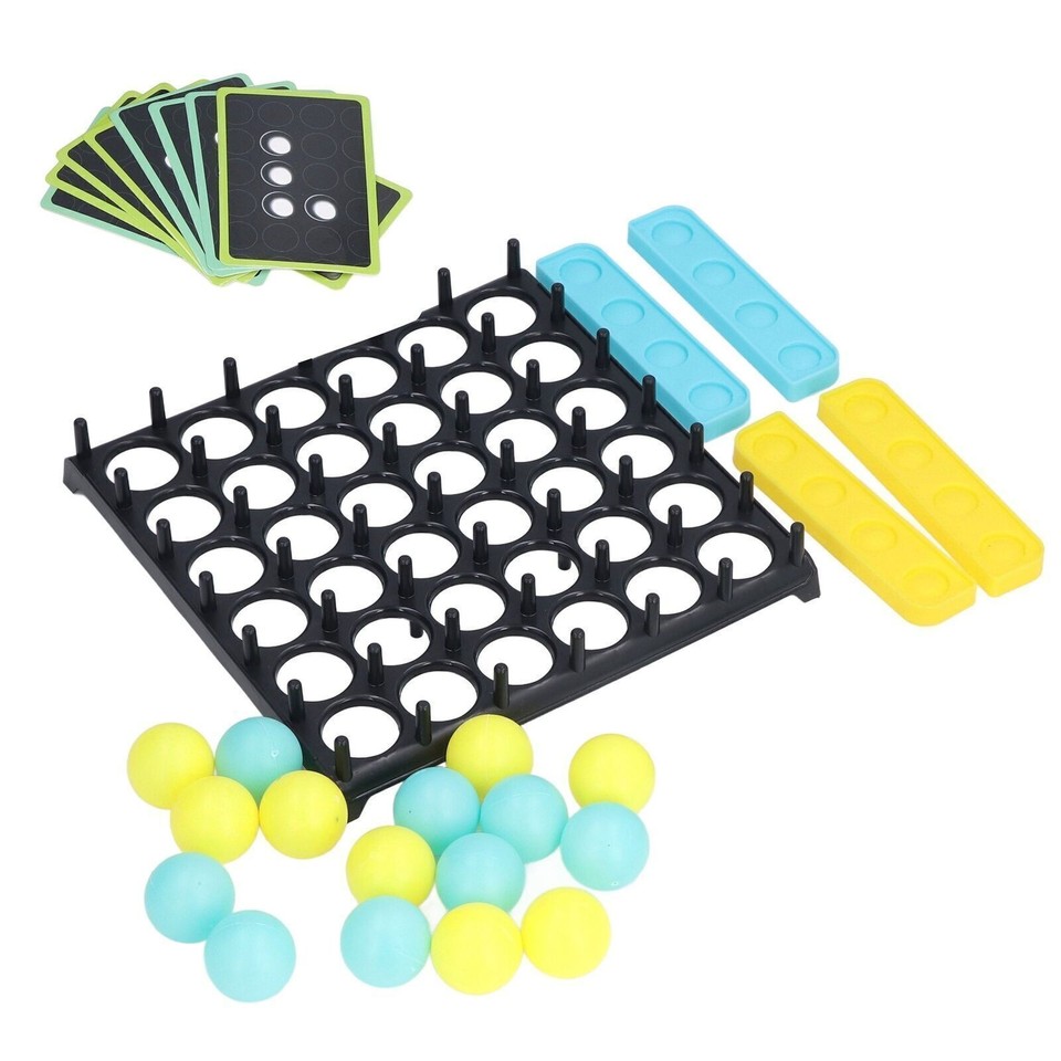 Bouncing Ball Game 2 Colors 9 Cards 16 Balls Parent Child Interactive ...