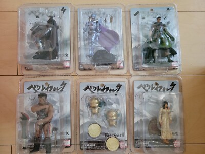 Berserk ART OF WAR mini figure Vol.2 Guts Casca Griffith Zodd KURI PUCK ...