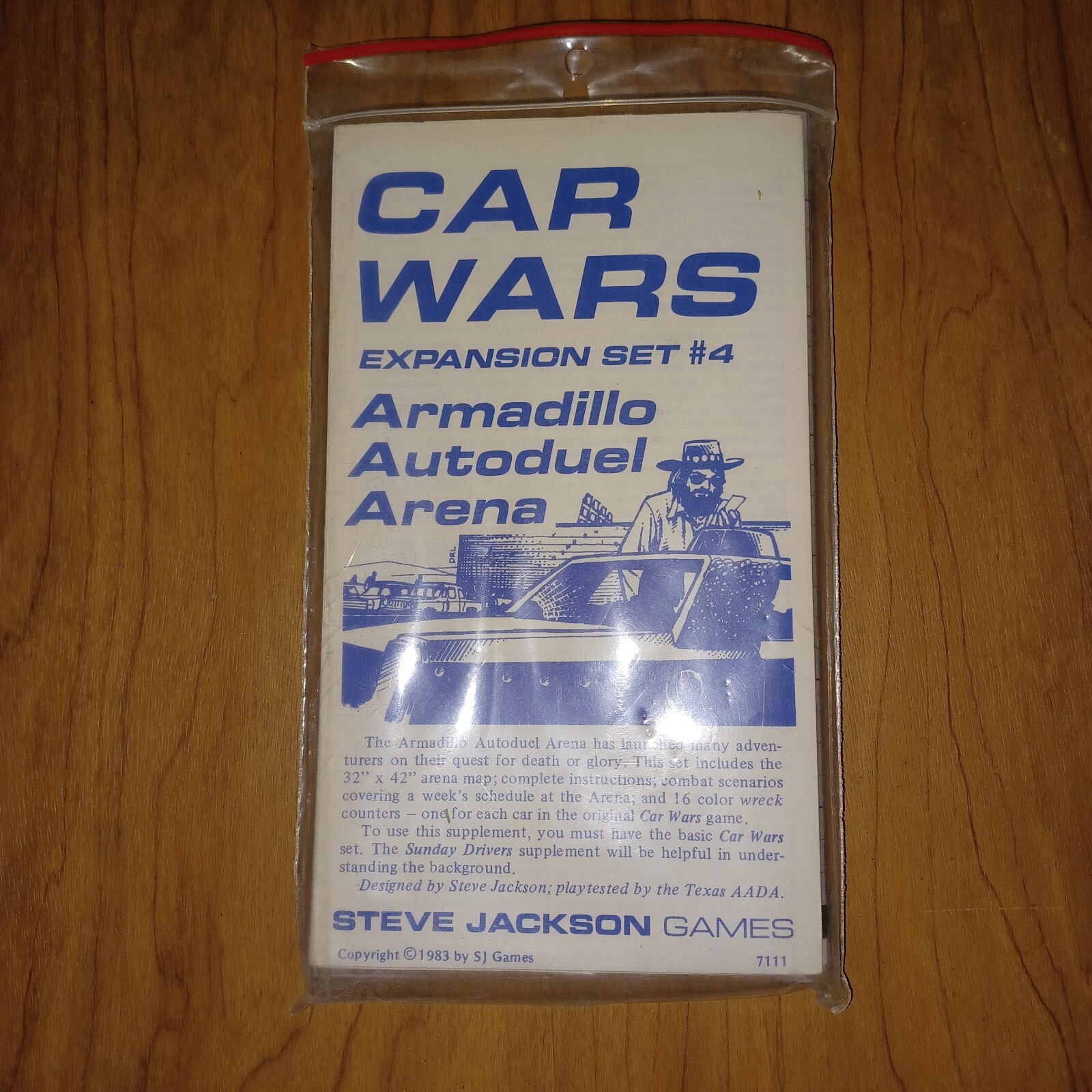 Steve Jackson Games: Car Wars Supplement - EXPANSION SET 4 : ARMADILLO ...