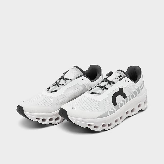NEW Men's On Running Brand Undyed White/Black/Grey Cloud Cloudmonster ...
