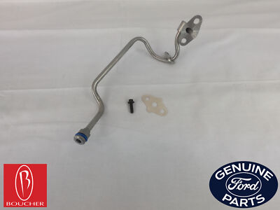FORD OEM 03-10 E-350 Club Wagon Turbocharger Components-Oil Feed Tube ...