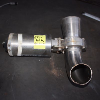 KEYSTONE F257 Actuator Pneumatic 3" inch stainless food grade butterfly ...