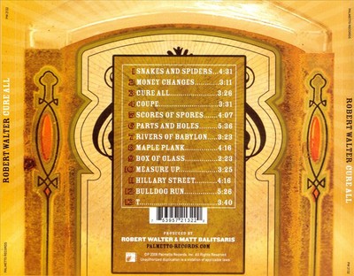 ROBERT WALTER - CURE ALL NEW CD 753957213220| eBay