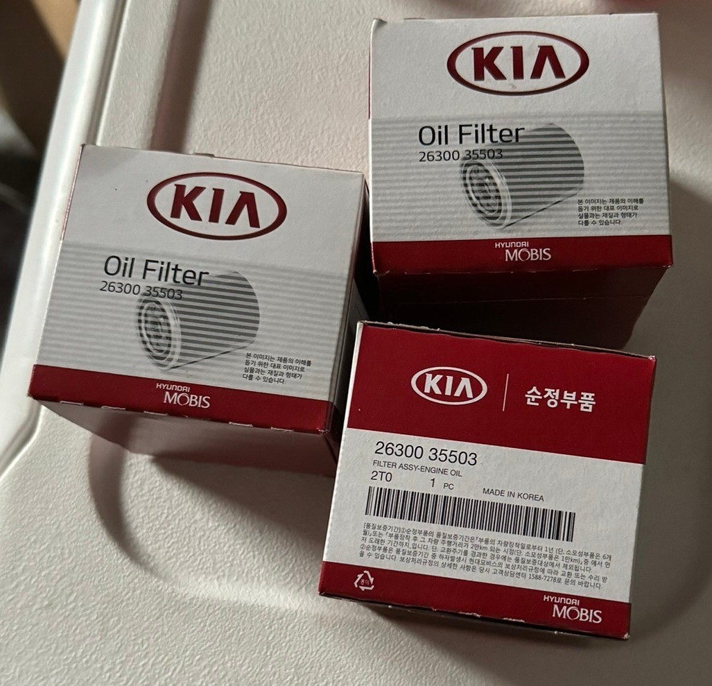 KIA 26300-35504 - Cross reference oil filters