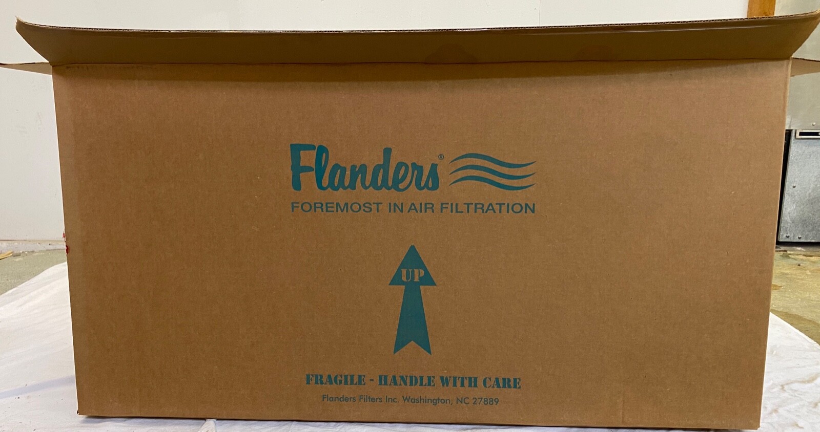 Flanders Scan Tested Alpha Cell HEPA Filters, Clean Room 21.75" x 37.25 ...