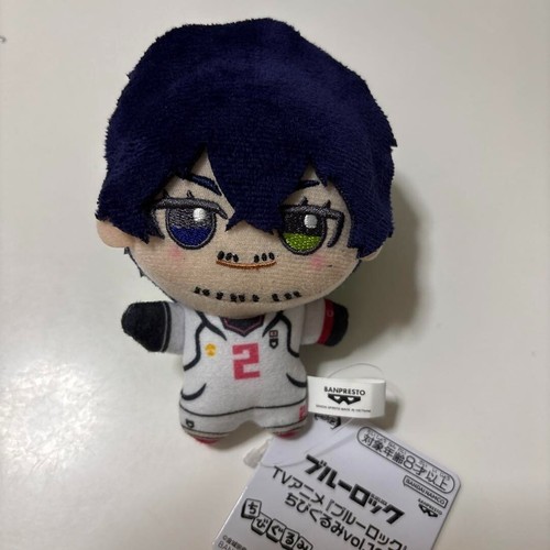 Blue Lock Chibigurumi Aiku Oliver Plush toy Mini Doll Mascot Bandai ...