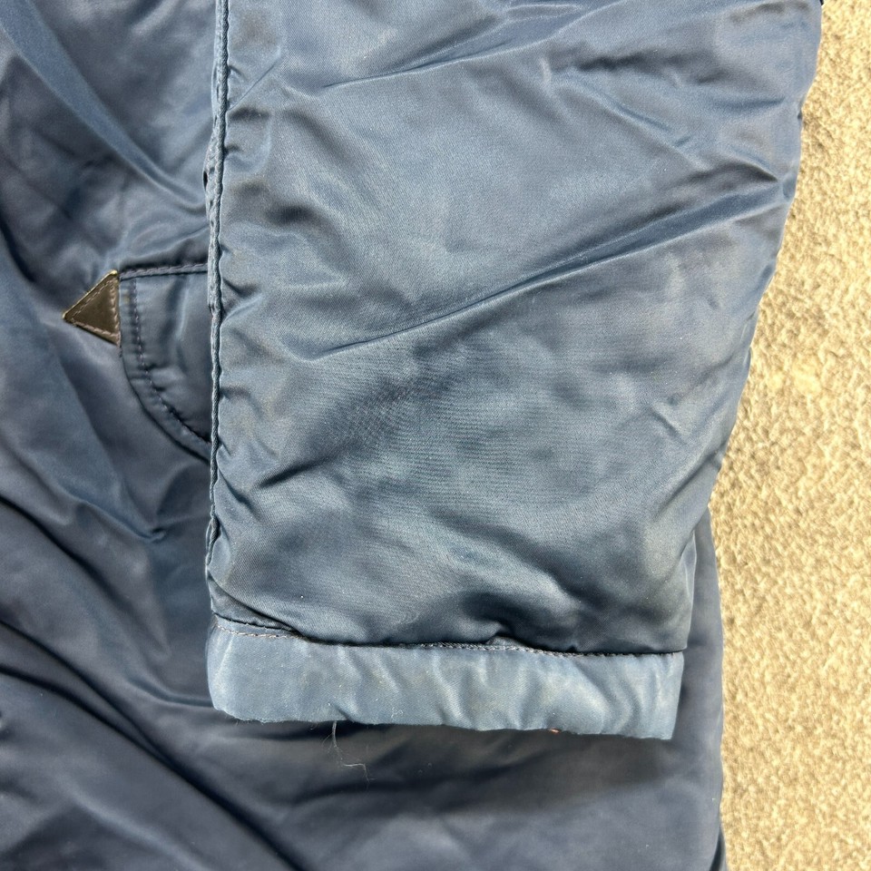 VINTAGE N3B Jacket Mens Small Blue Navy Reproduction USAF Military ...
