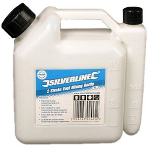 2 TWO STROKE FUEL PETROL MIXING BOTTLE FOR CHAINSAW etc 5024763024252 ...