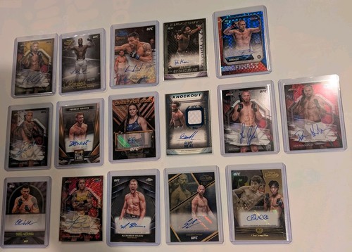 UFC Autograph Lot ! Misc ! | eBay