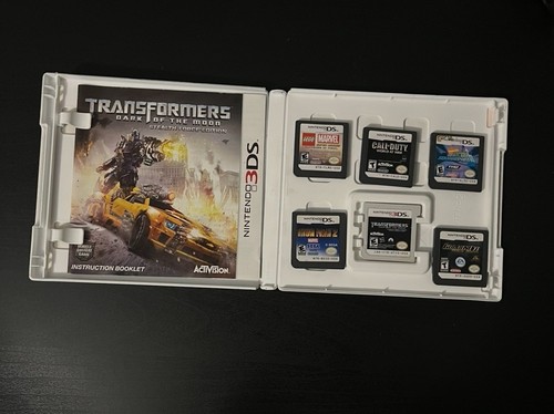 Nintendo DS & 3DS Lot Of 6 Games Call Of Duty Marvel Transformers 007 ...