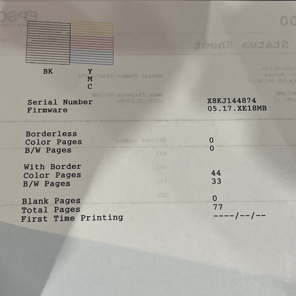 Epson EcoTank ET-2800 Printer + Extra Ink - Only 77 page Count! | eBay