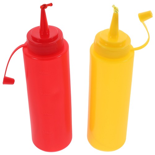 2 Pcs Fake Condiment Dispenser Mustard Squirt Bottle Prank Squirt ...