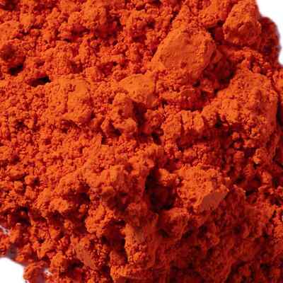 Orange IRON (III)OXIDE rust powder | ferric oxide | fine pigment | High ...