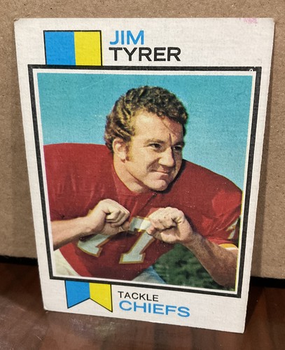 JIM TYRER 1973 TOPPS FOOTBALL CARD #233 - KANSAS CITY CHIEFS | eBay