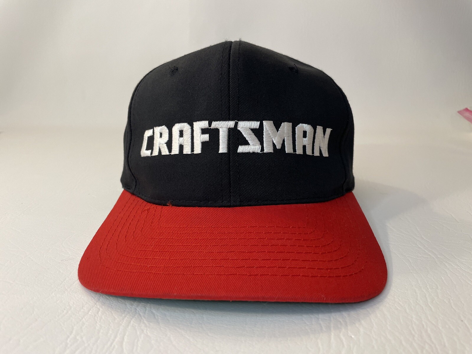 Craftsman Official Tools Black Red Snapback Hat Cap - Gem