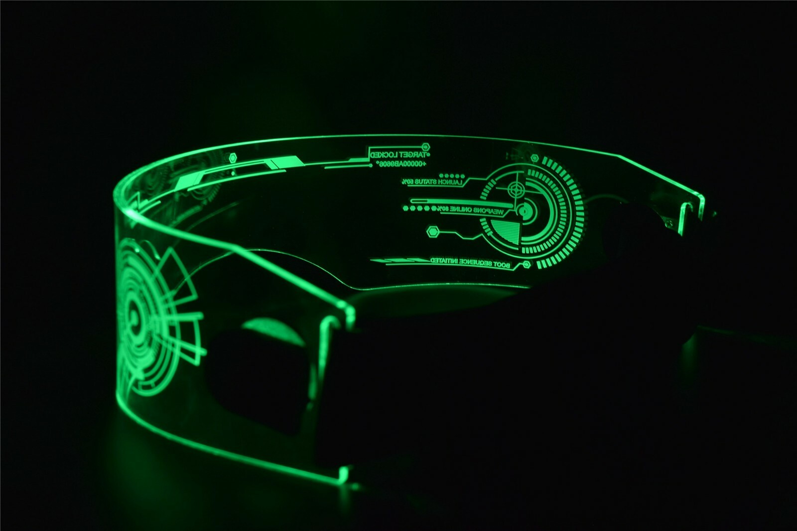 Fursuit Furry Costume LED Visor Glasses | Grelly UK