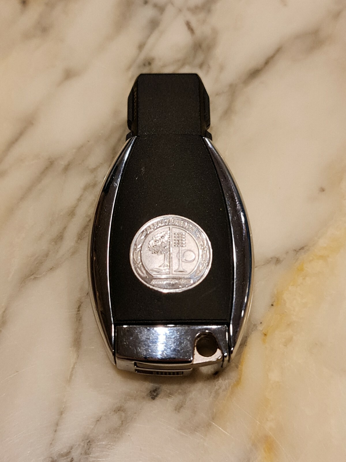 OEM MERCEDES BENZ AMG C63 GENUINE SMART KEY FOB REMOTE KEYLESS AMG LOGO ...